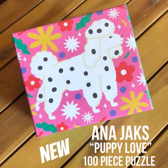 ana jaks | Games | New In Box0 Piece Puzzleana Jaks Puppy Love | Poshmark